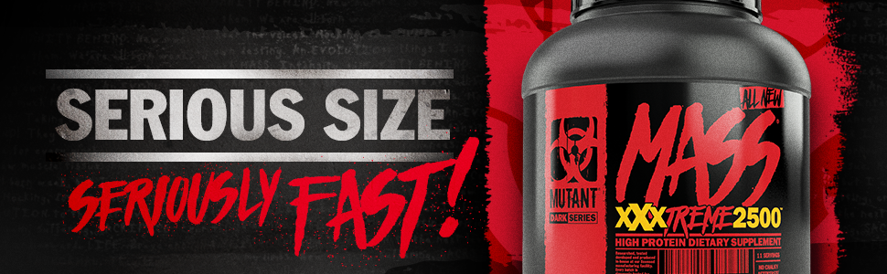 XSUPPS | Suplementos Chalco Ganador Mutant Mass Extreme 2500 7lbs 11 serv.